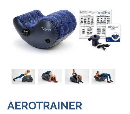 GOLO Aero Trainer Inflatable Fitness Home Gym Flexibility Chair w/Pump ...