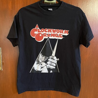 VINTAGE A Clockwork Orange T-Shirt Tee shirt Black Men’s Adult Small | eBay