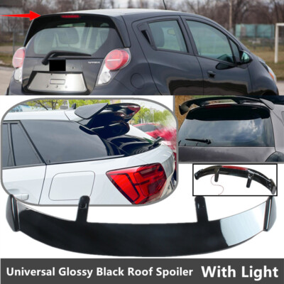 Universal For 13-16 Chevy Spark Rear Window Roof Spoiler Modified Wing ...