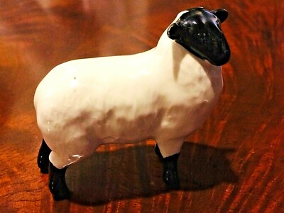 Lovely Beswick Black faced Lamb, Hand crafted from fine porcelain ...