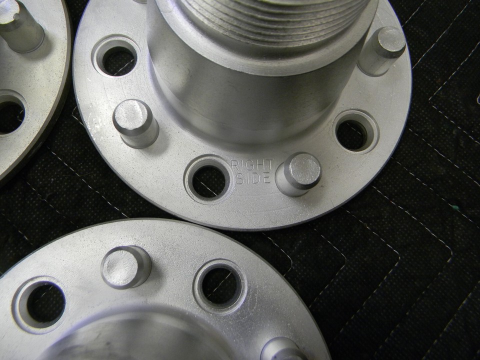 1963-66 CORVETTE KNOCK-OFF WHEEL HUB ADAPTERS SET OF 4, RESTORED TO ...