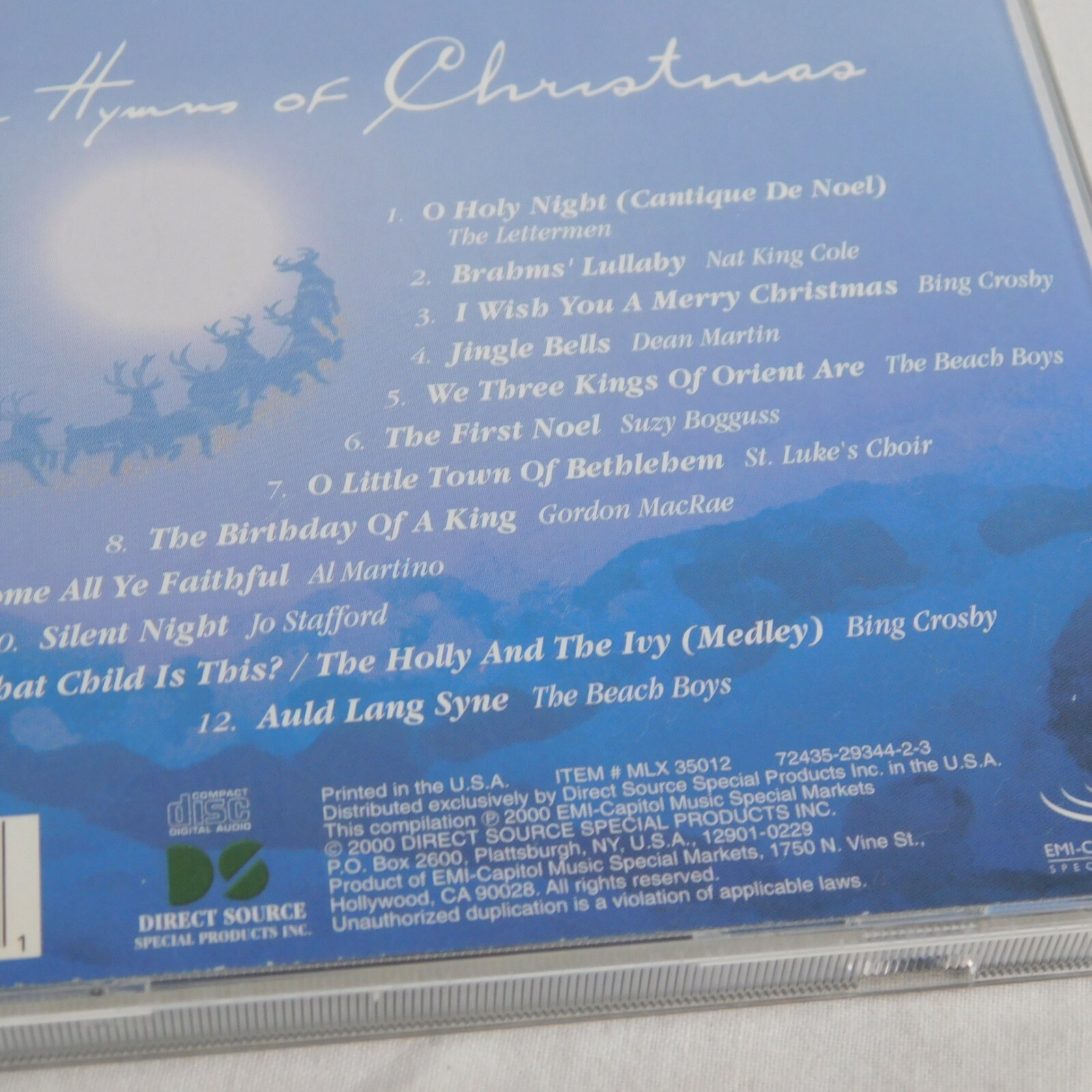 Compilation Best Season Hymns Christmas CD 2000 Direct Source Holiday ...