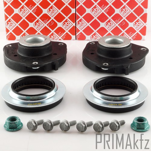 2x FEBI 37897 Federbeinlager Domlager vorne für VW Passat Touran Audi ...