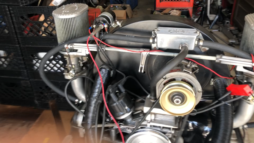 TURNKEY 1.8 L VW Type 4 Upright Conversion for 1969 up VW Bug with IRS ...