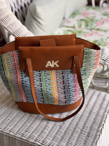 Anne Klein AK MULTI COLOR Handbag Purse 192815053248| eBay