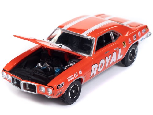 1969 Pontiac Firebird Royal Bobcat Carousel Red 1/64 Diecast Model Car ...