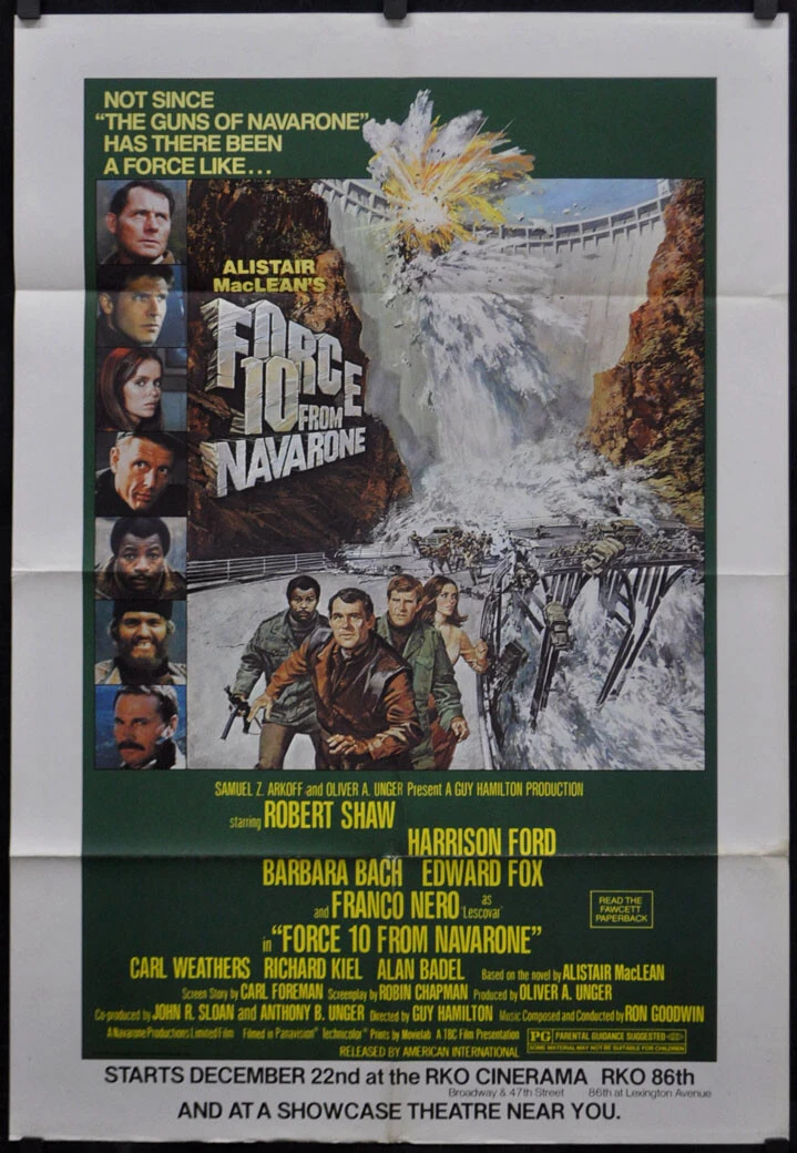 Force 10 From Navarone Poster