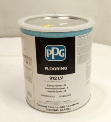 PPG Flooring 912 LV Epoxy Primer/Base Coat Part B 514040-B/01 0.90 Gal ...