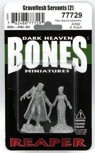Reaper 77729 Graveflesh Servants [2] (Bones) Flesh Golems Construct ...