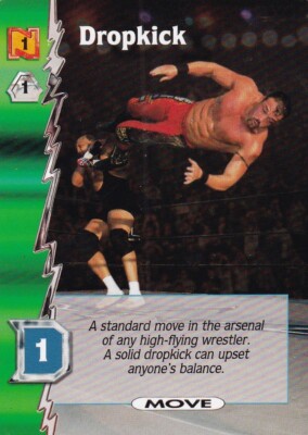 Buff Bagwell WCW Wrestling Trading Card Game Dropkick WWE Wrestler ...