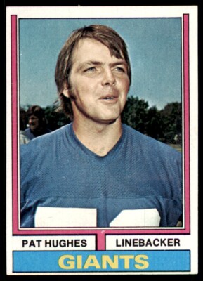 1974 Topps Pat Hughes Football Cards #74 | eBay