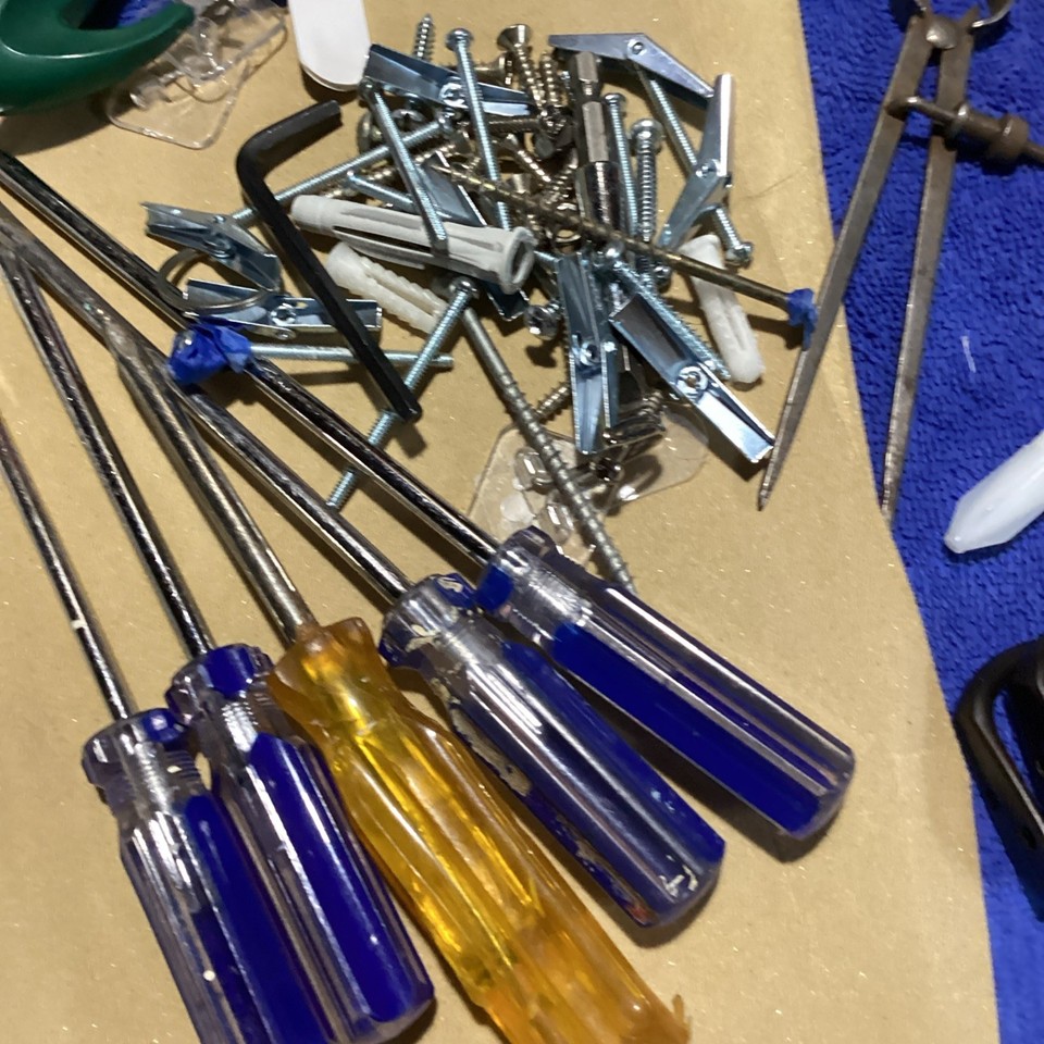 Junk Drawer, Hardware, Tool Lot | eBay