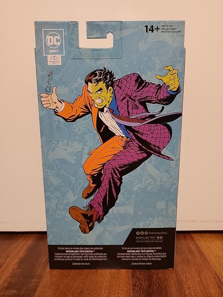 McFarlane Toys DC Multiverse The Silver Age Two-Face Platinum Edition ...