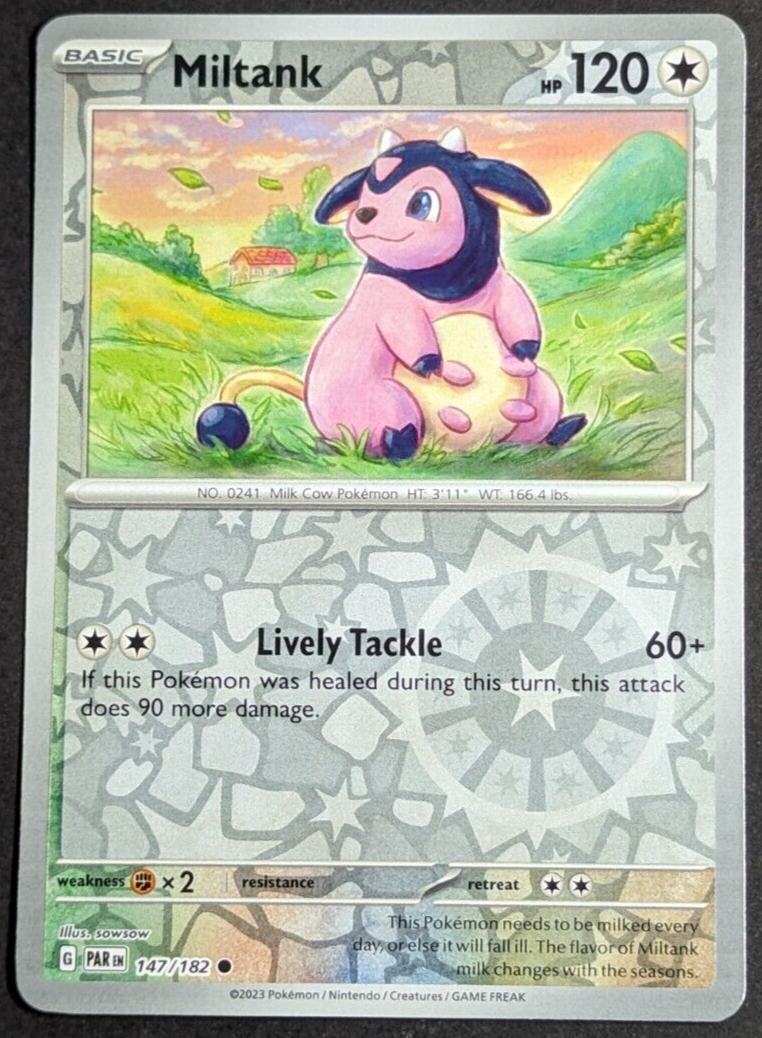Miltank Reverse Holo NM 147/182 Paradox Rift Pokemon Card | eBay