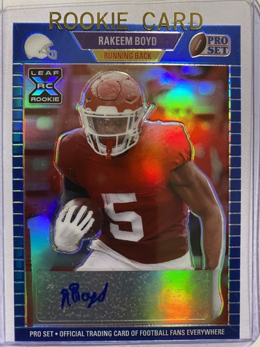 2021 Leaf Pro Set RAKEEM BOYD Rookie Autograph 36/75 | eBay