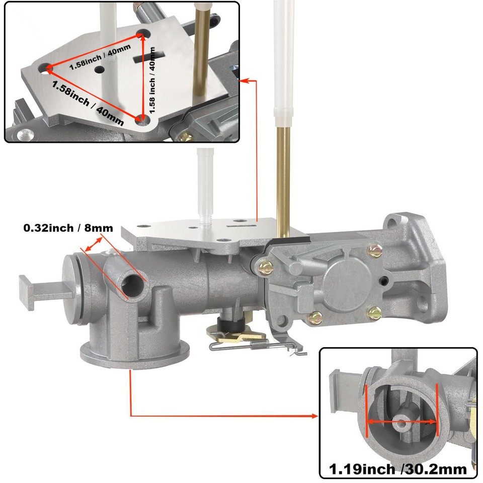 299437 Carburetor For B&S 297599 for Engines 130201 130202 130207 | eBay