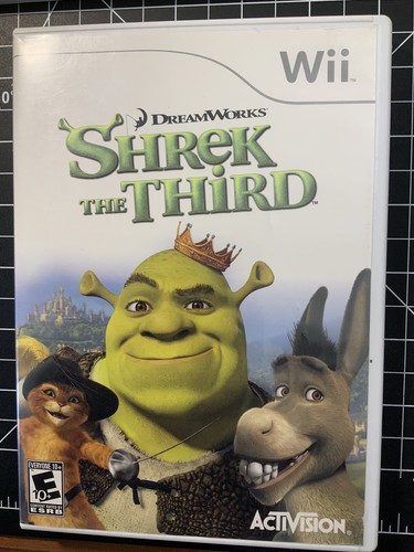 Shrek The third Nintendo Wii Video Game w/manual | eBay