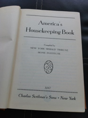 America's Housekeeping Book [Hardcover] Tribune | eBay