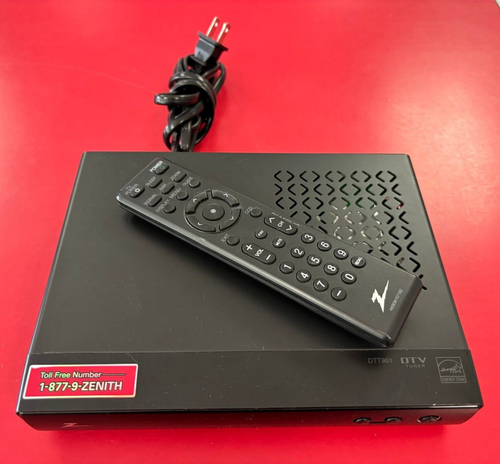 Zenith DTT901 Digital TV Tuner Converter Box - Pre Owned | eBay