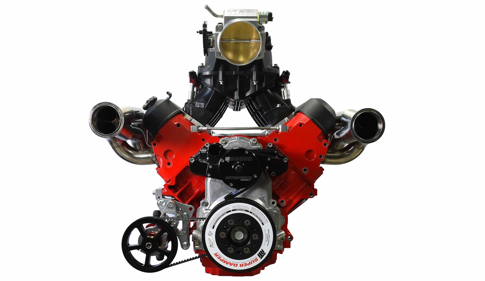 ICT Billet LS Engine Low Mount Passenger Side Mechanical Fuel Pump ...