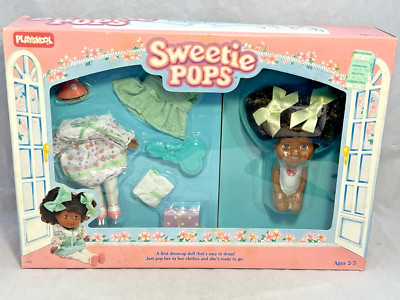 Vintage Sweetie Pops Dress Up Doll Party Girl African American ...