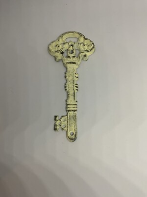 Vintage cast iron key decor | eBay