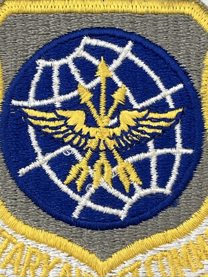 Vintage U.S.A.F. Military Airlift Command Air Force 4 inch x 4 inch Patch | eBay