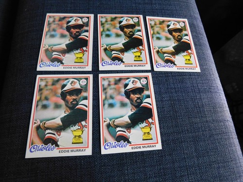 1978 Topps #36 Eddie Murray Rookie Card Lot Of (5) | eBay