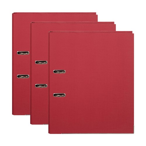 3x Marbig PE Lever Arch File Folder A4 Document Organiser Holder Bright ...