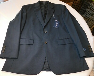 Ralph Lauren Men's 42R Sport Jacket Coat black 2 button closure Black ...