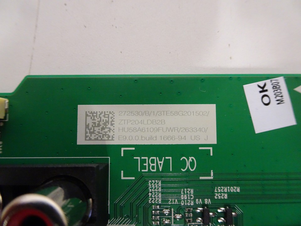 Hisense 58R6E3 Main Board (263340, RSAG7.820.9221/ROH) 272530 | eBay