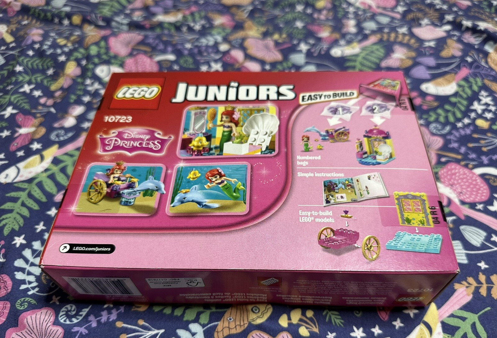 LEGO Juniors: Ariel's Dolphin Carriage (10723) Complete Set New in ...