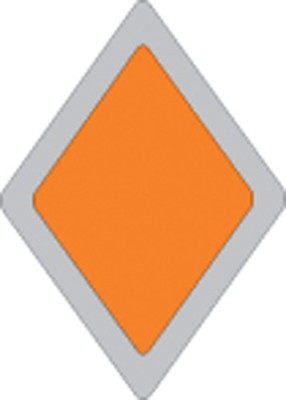 Voss Signs 264 RB OR Orange Plastic Reflective Snowmobile Trail Blazer ...