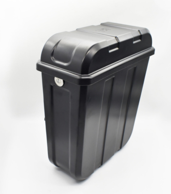 FOR ROYAL ENFIELD BLACK COMMUTER PANNIER BOX FOR NEW CLASSIC 350 ...