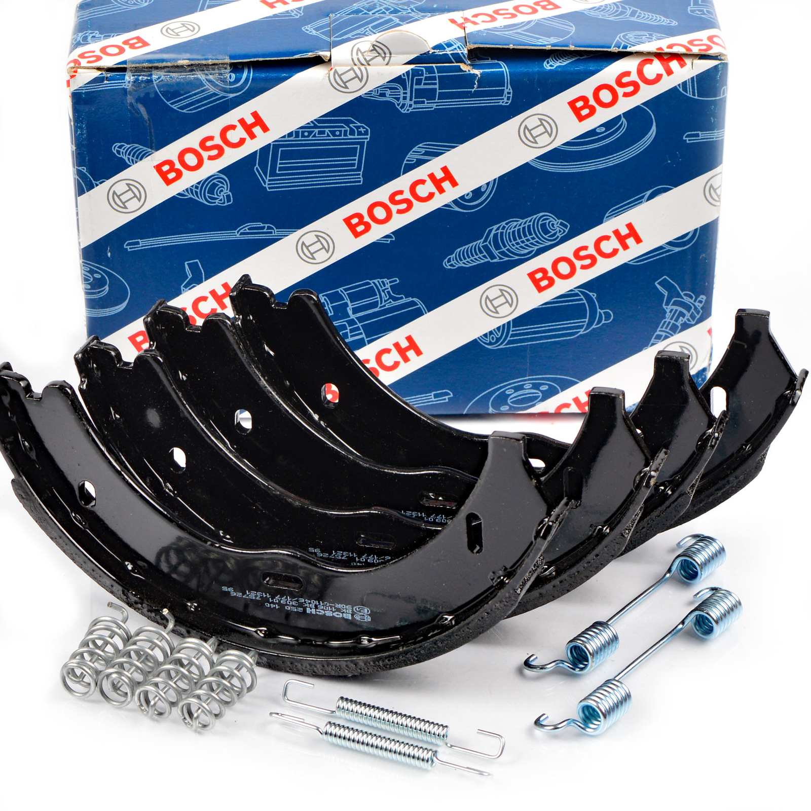 BOSCH Bremsbacken + Nachsteller für MERCEDES VIANO VITO W447 W639 OE ...