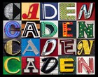 CADEN Name Poster featuring photos of actual sign letters | eBay