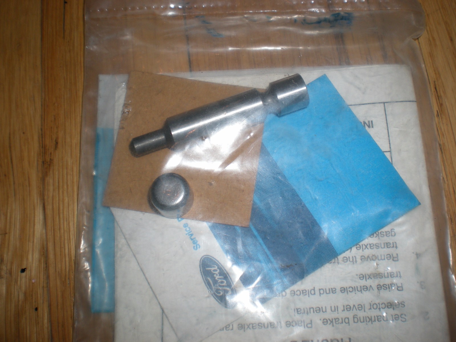 NOS 1994 1995 FORD TAURUS AX4N TRANSMISSION PARK PAWL RETAINING PIN KIT ...