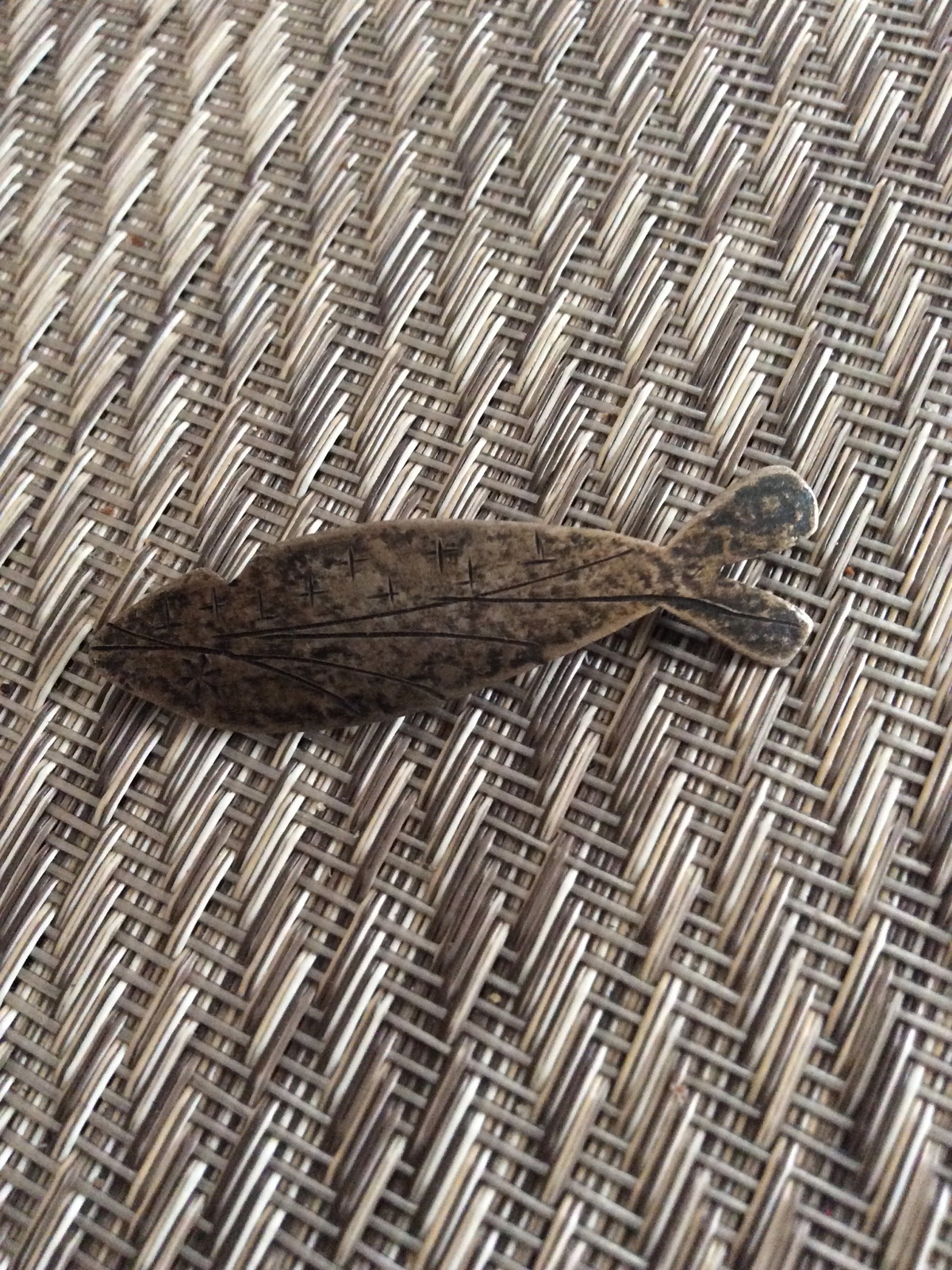 Signed Levin Antique Detailed Pin - Gem