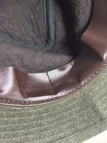 CC FILSON Wool Packer Hat Mens Fedora Forest Green Made in USA Size ...