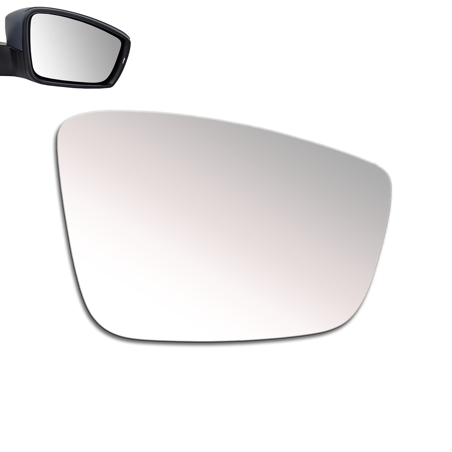 Mirror Glass for 2012 2013 2014 2015 2017 VW Passat Passenger Right ...