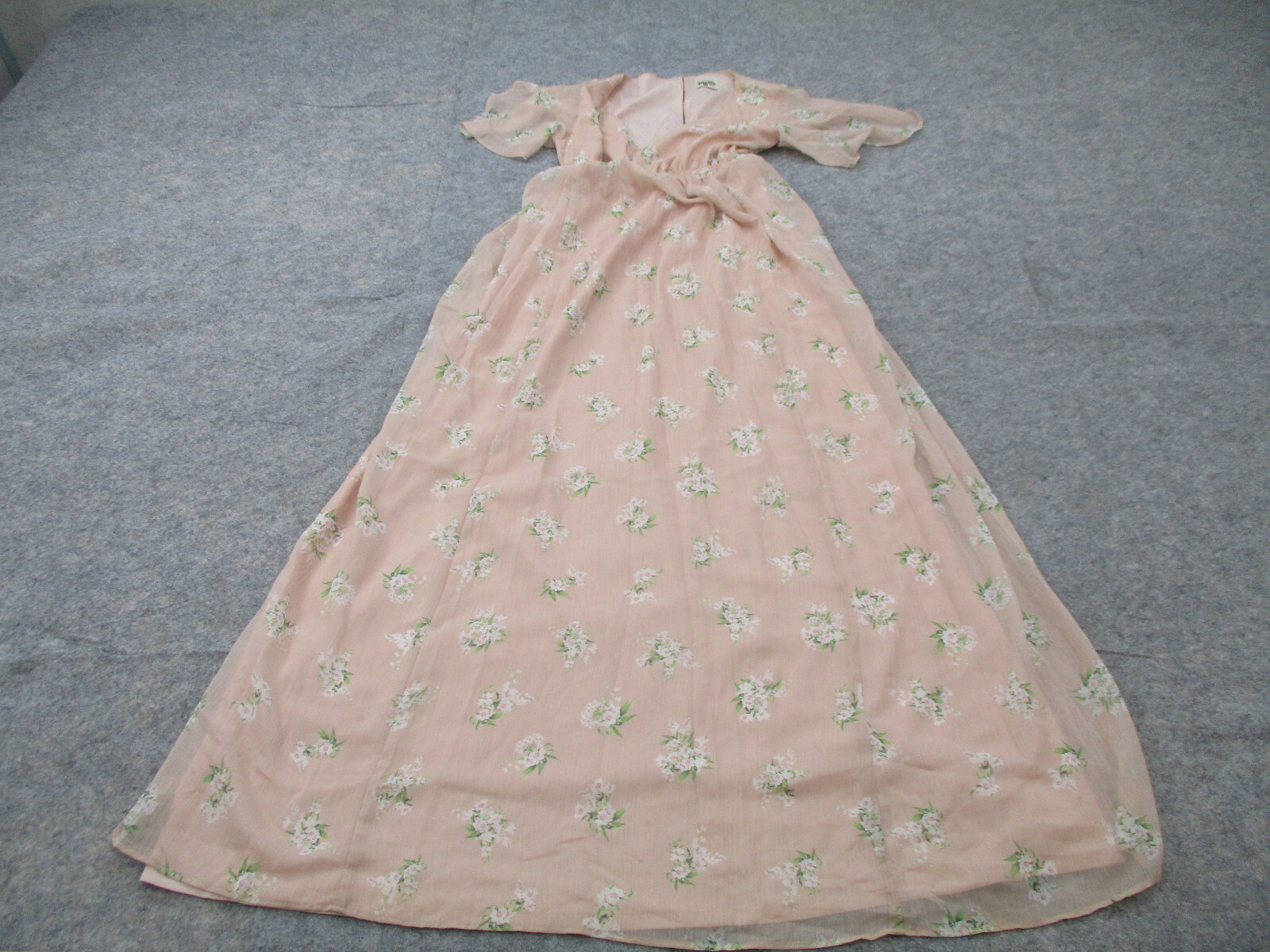 Show Me Your Mumu Dress Womens Small Pink Floral Maxi Long A Line ...