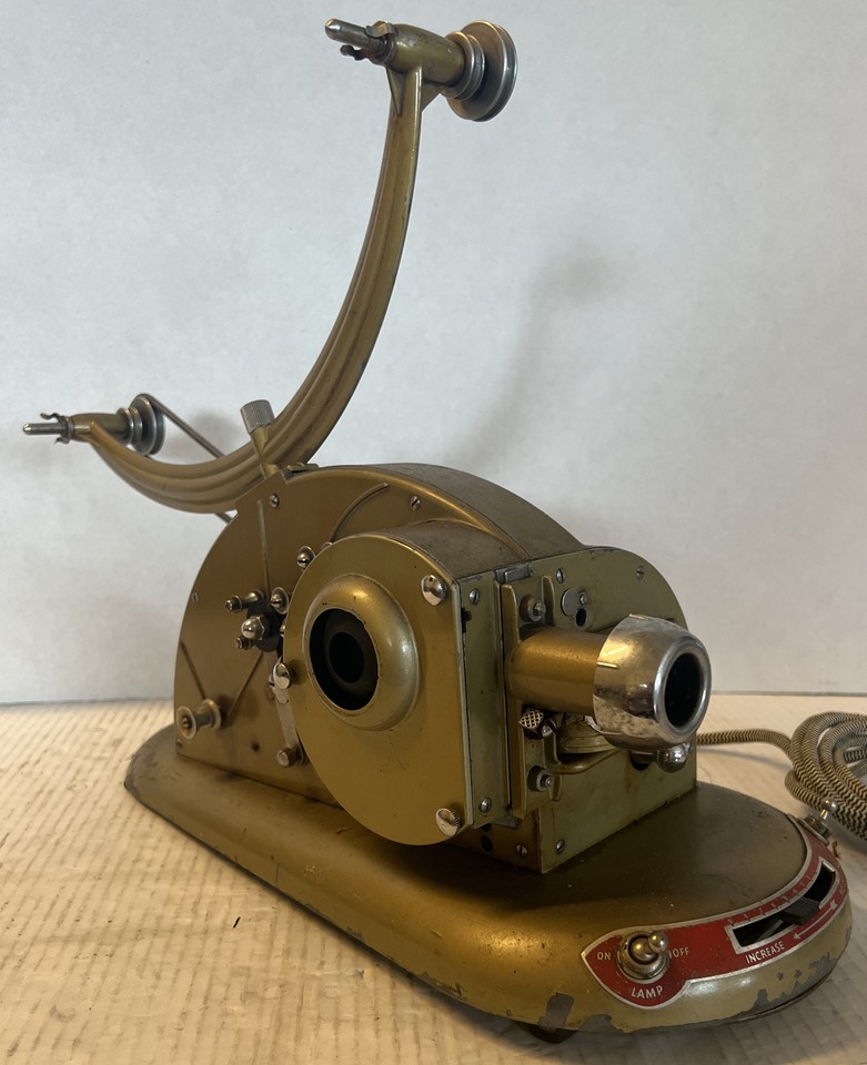 Rare Vintage Pathescope Gem 9.5mm Cine Film Projector Art Deco Design ...