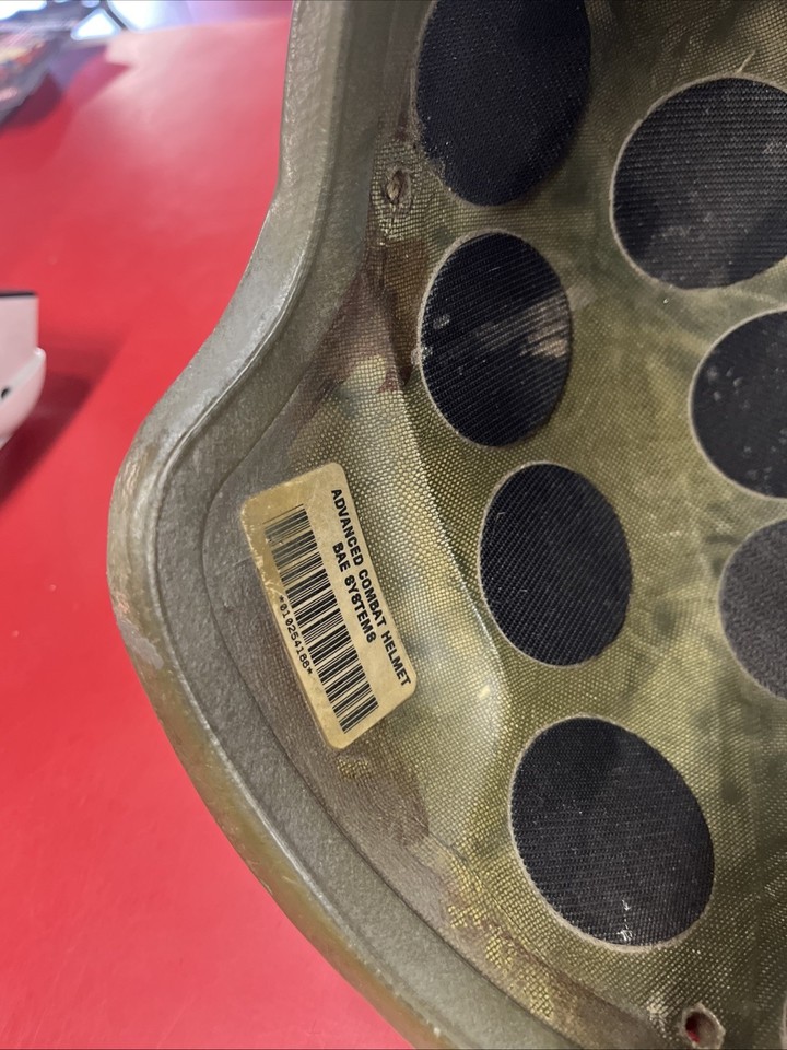 US ARMY MICH ACH ADVANCED COMBAT HELMET SDS GENTEX MSA BAE GENTEX ...