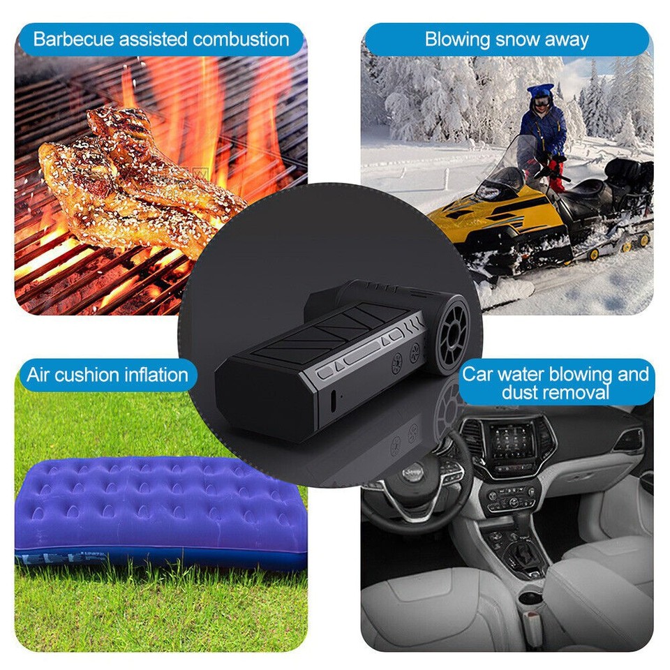 Portable Air Blower Powered 130000RPM Mini Turbo Blower Jet Fan Turbo ...