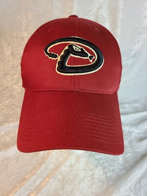Arizona Diamondbacks DBacks Mens Hat Cap Maroon One Size Cotton Blend ...