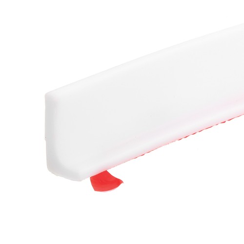 39"Lx0.6"Wx1.2"H Collapsible Shower Barrier Stopper Water Splash Guard ...