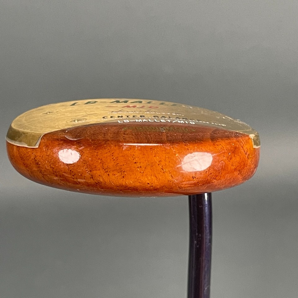 Pristine Deadstock Persimmon Honma LB Mallett Mid Putter Golf Club 33.5" Right | eBay