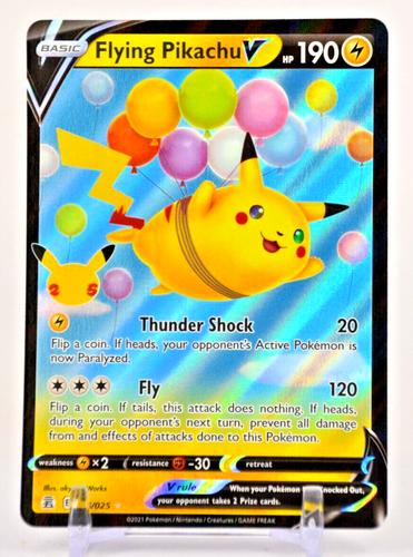 Pokemon TCG Celebrations Flying Pikachu V 006/025 Ultra Rare | eBay