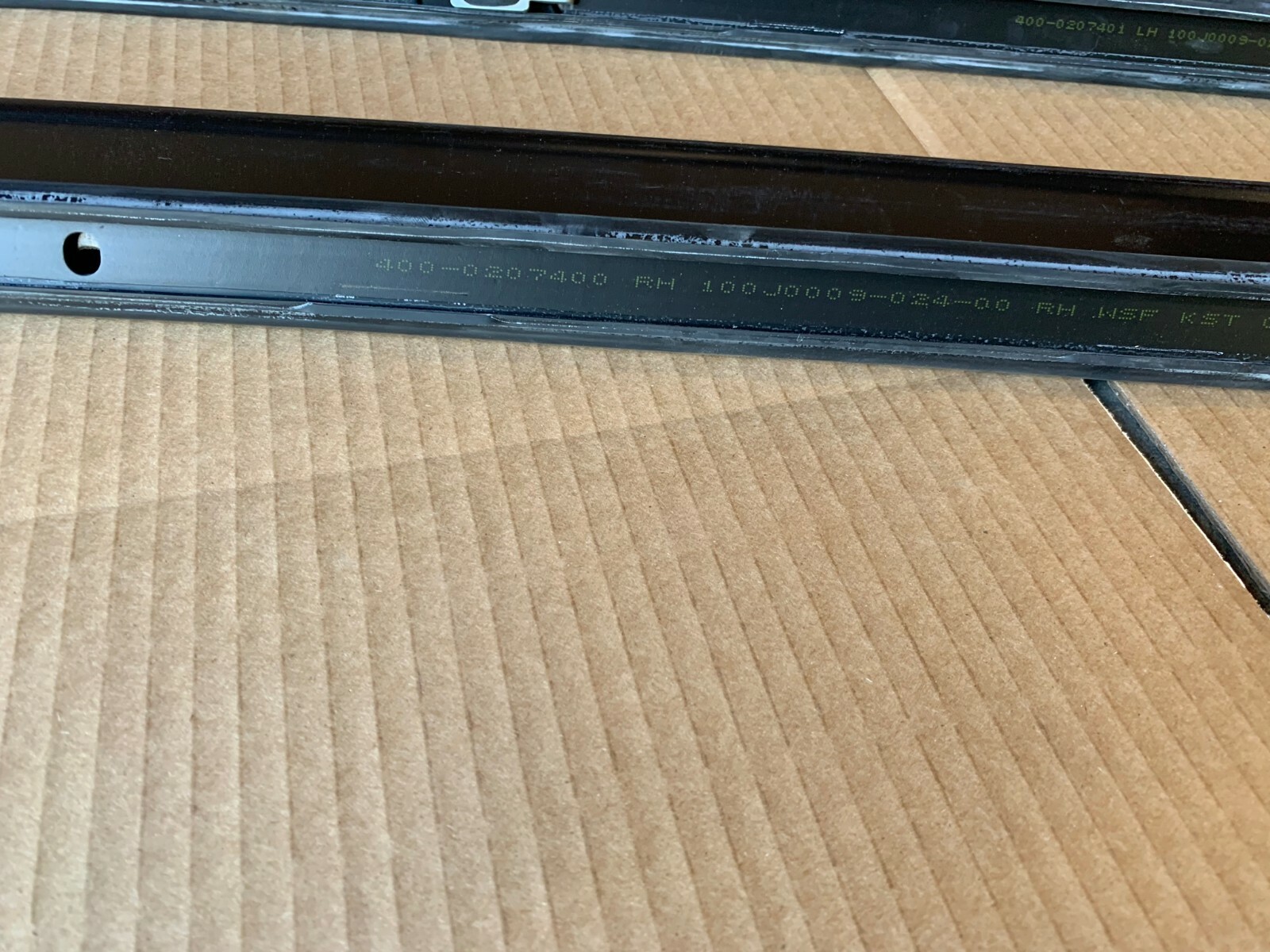 BMW 2012-2015 E84 X1 ROOF TOP RAIL RACKS LEFT AND RIGHT RACK SET OEM ...