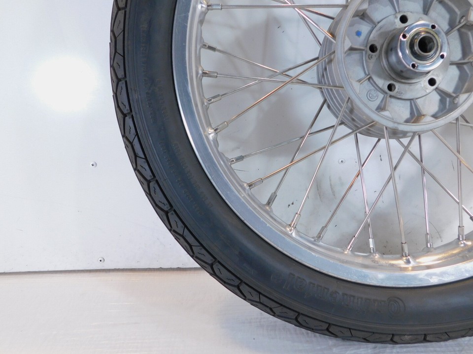 BMW Airhead R60 R75 R80 R100RT R100S Silver Front Spoked Wheel-Slightly ...